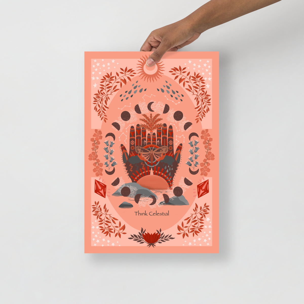 Think Celestial Poster | 12x18" - Small – 7 Chakra Store