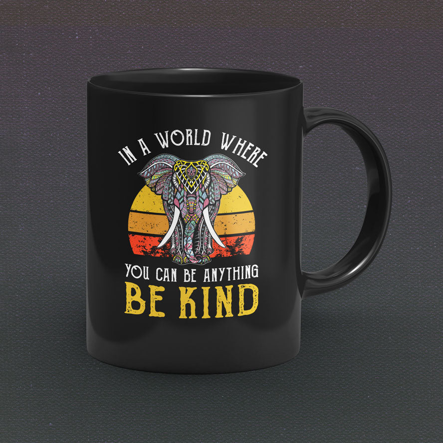 Be Kind Elephant Mug – 7 Chakra Store