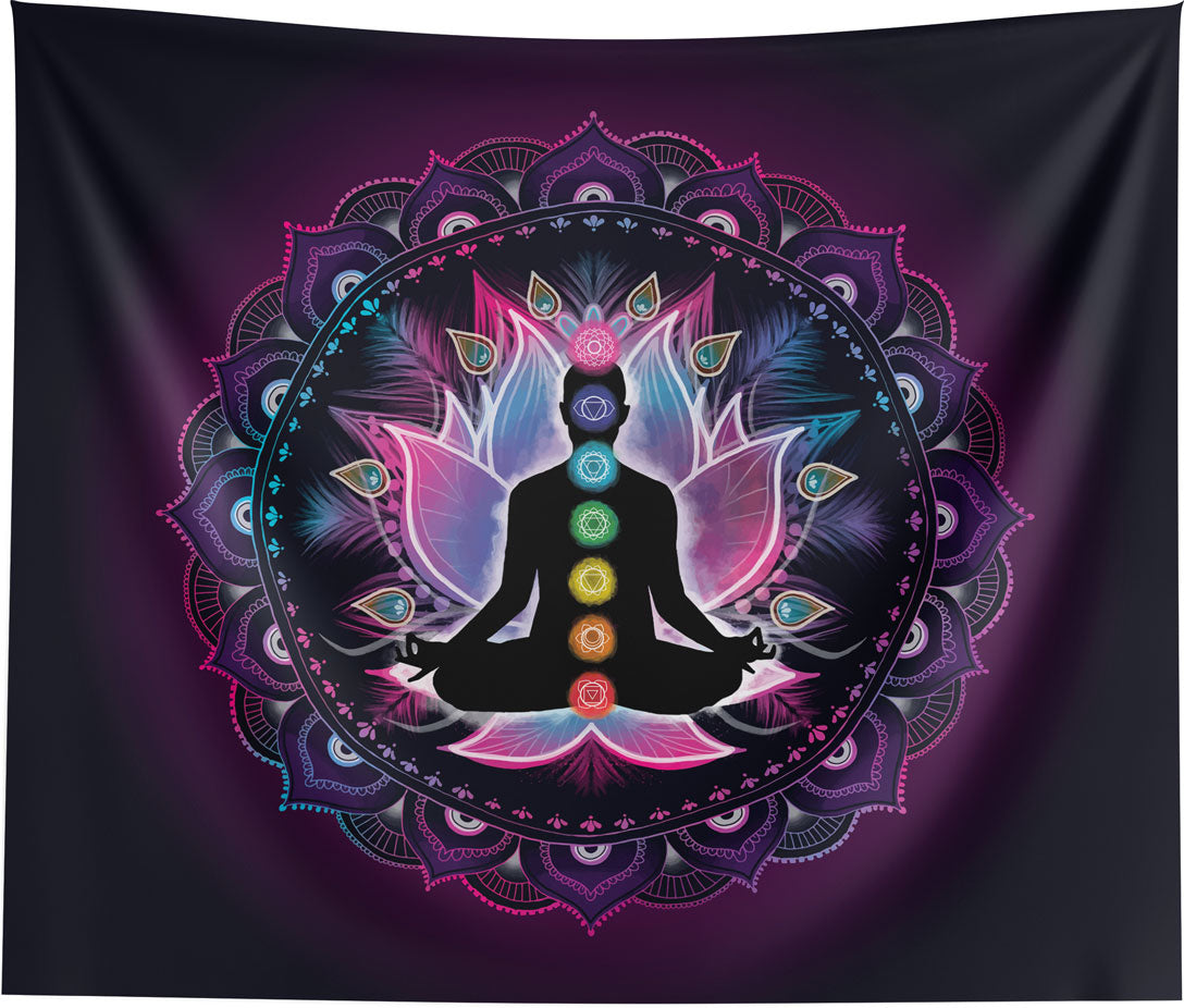 7 Chakra Indigo Wall Tapestry – 7 Chakra Store