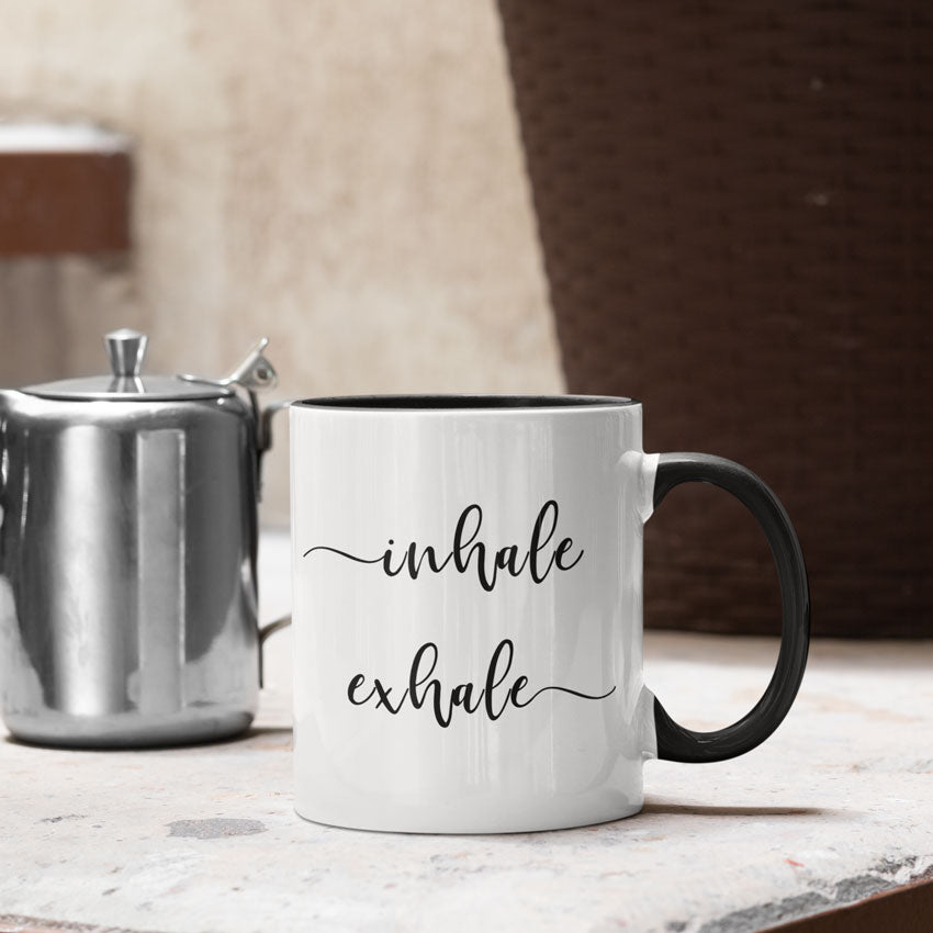 Inhale Exhale Mug – 7 Chakra Store