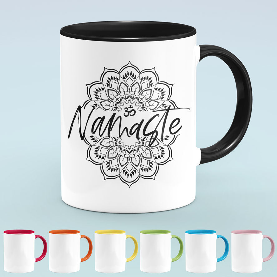 Namaste Mandala Mug – 7 Chakra Store