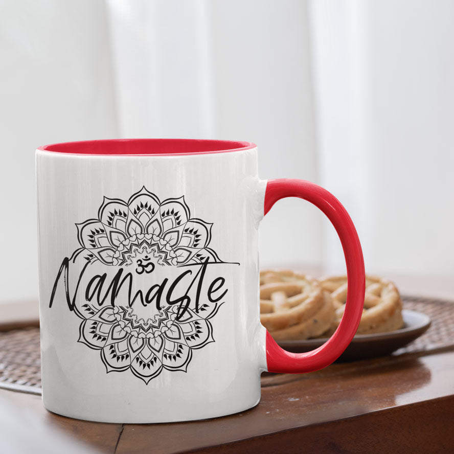 Namaste Mandala Mug – 7 Chakra Store